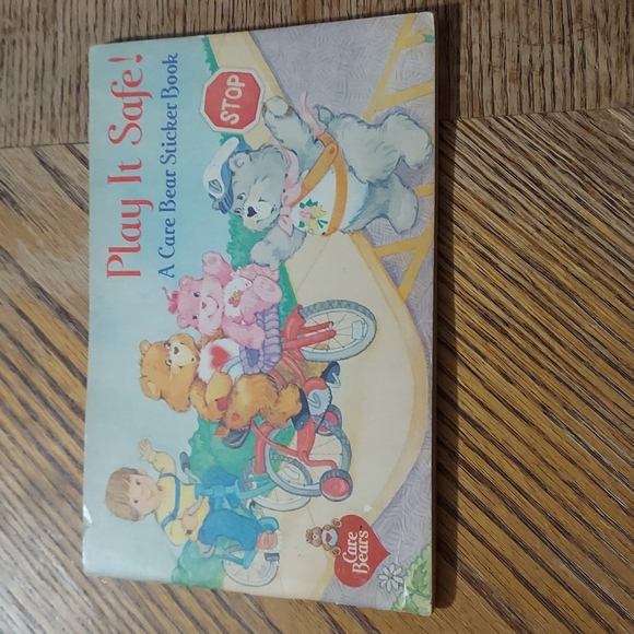 Care Bears | Other | Play It Safe A Care Bears Sticker Book | Poshmark